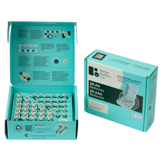 AA, AAA Combo Pack – Better Battery Co.