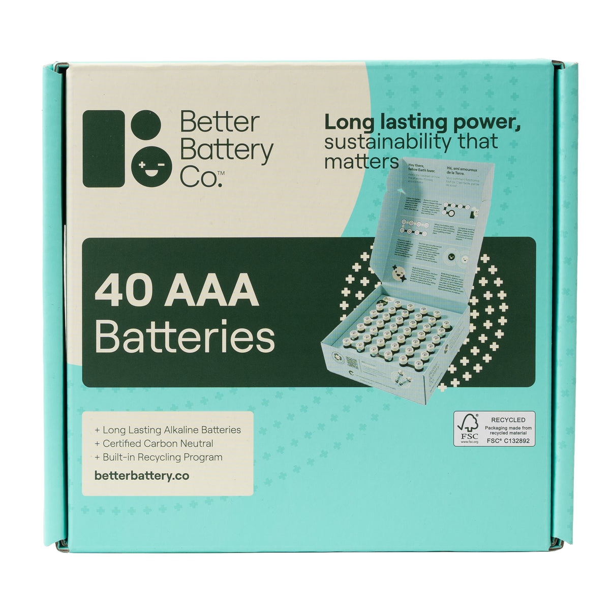 AAA 40 Pack – Better Battery Co.